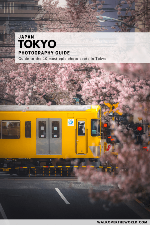 Tokyo Photography Guide to best photo spot locations (incl. map)
